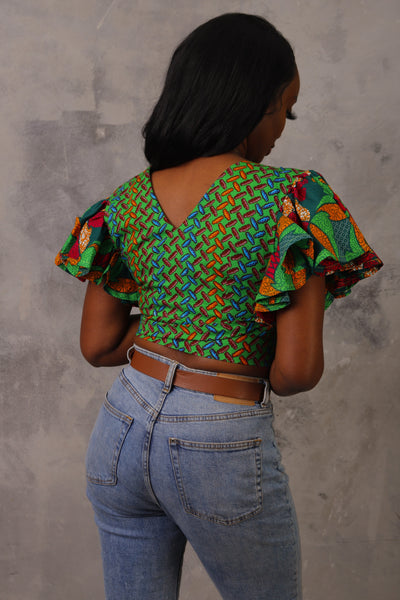 African print Two-Piece – OHEMA OHENE AFRICAN INSPIRED FASHION
