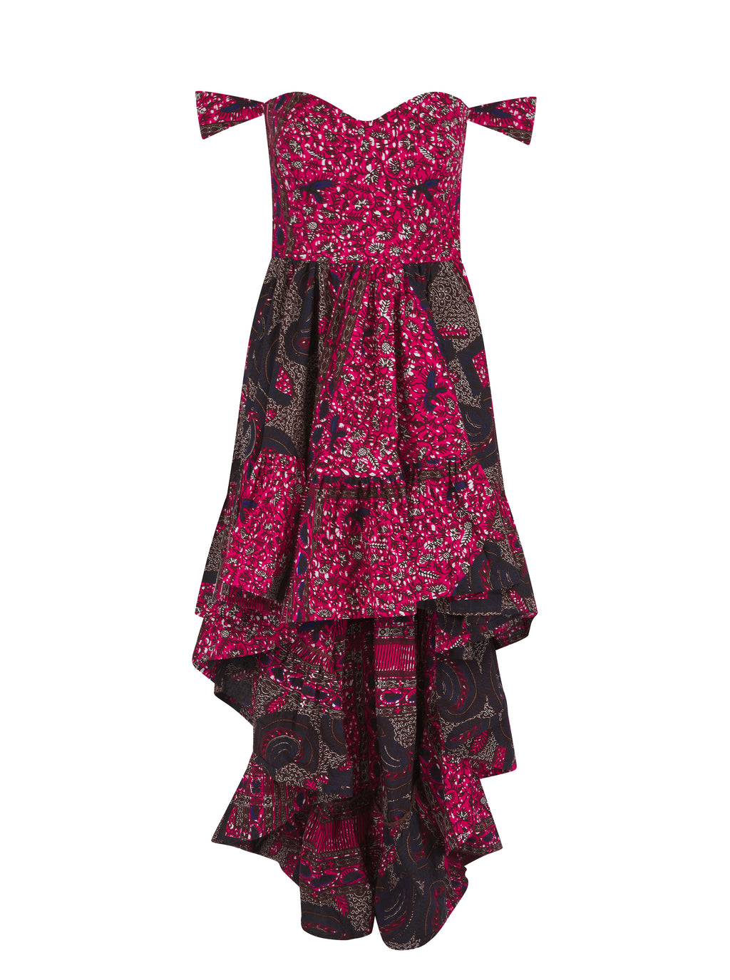 Sade High Low Maxi dress African print – OHEMA OHENE AFRICAN INSPIRED ...