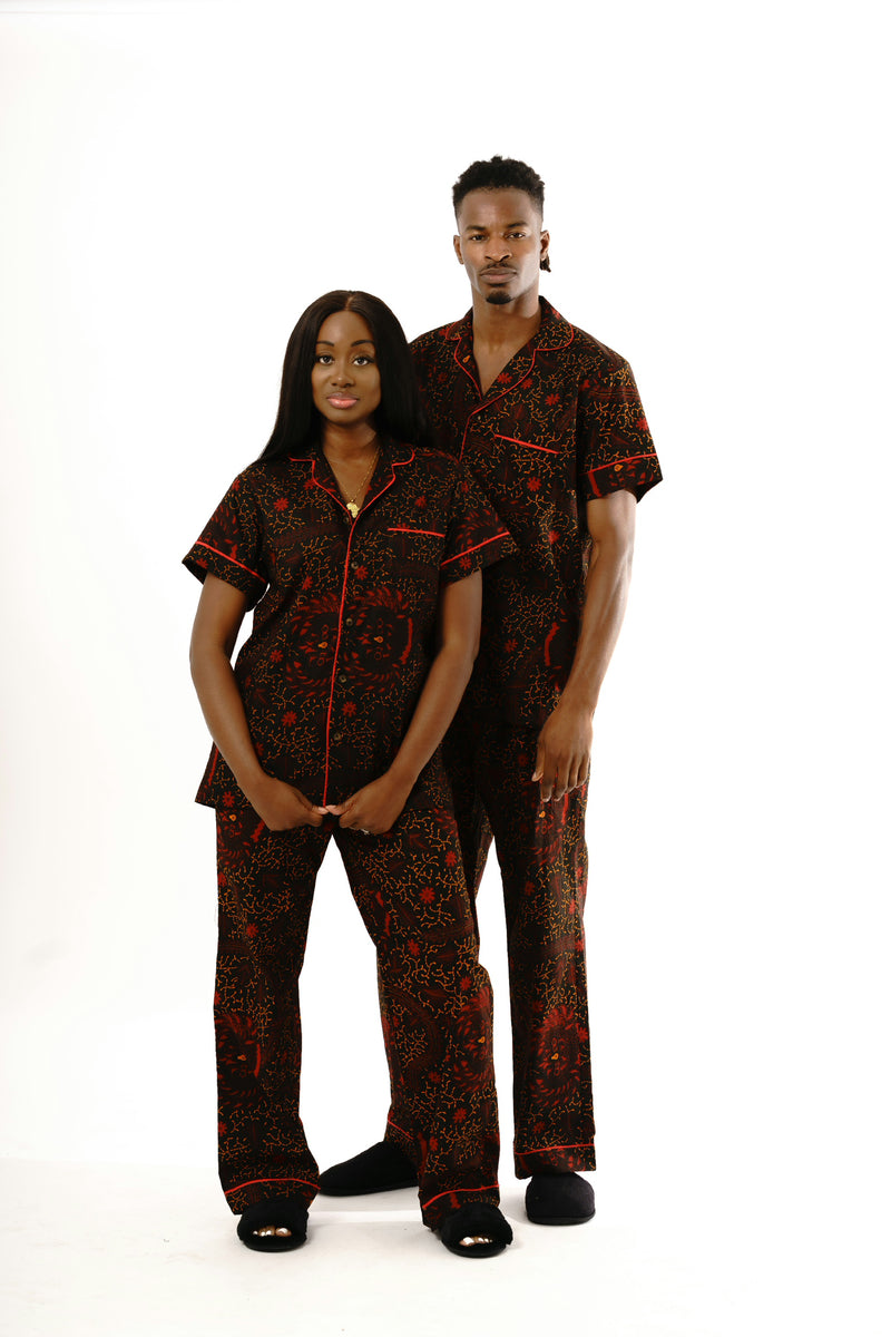 Luxury African print Pyjamas – OHEMA OHENE AFRICAN INSPIRED FASHION